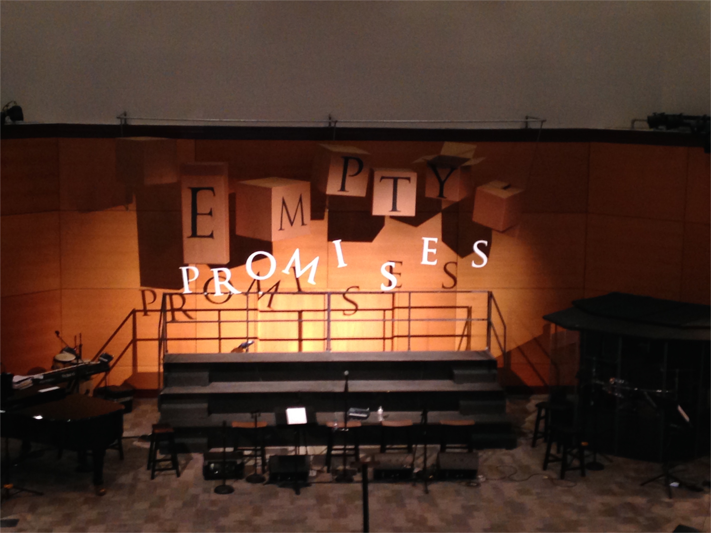 Box Logos | Church Stage Design Ideas