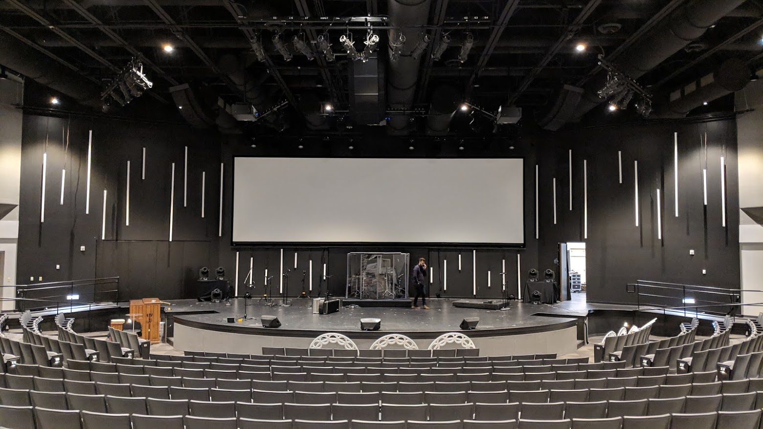 LED Lines - Church Stage Design Ideas - Scenic sets and stage design ...